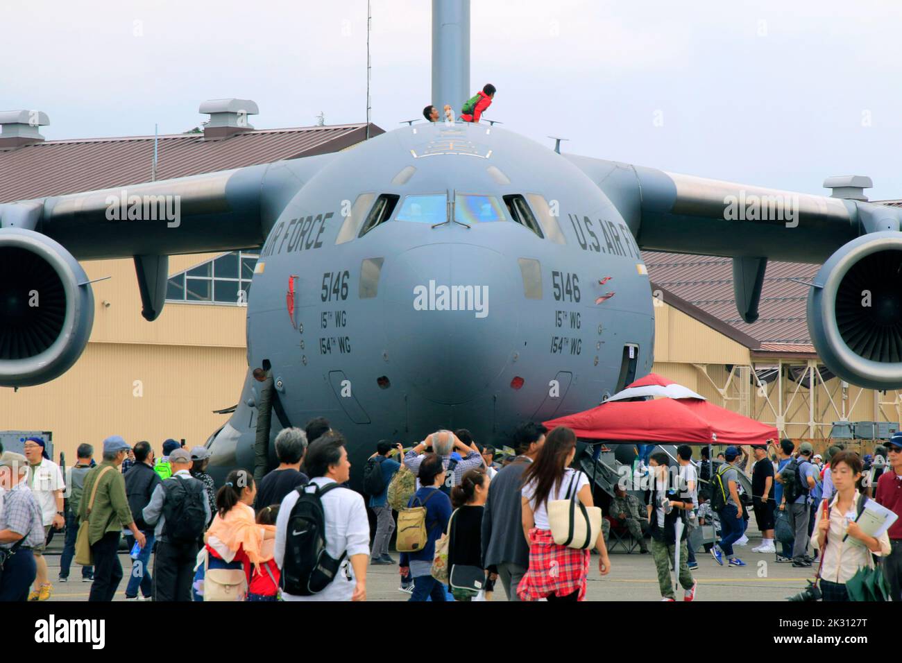 Yokota Air Base open day Tokyo Japan Stock Photo - Alamy