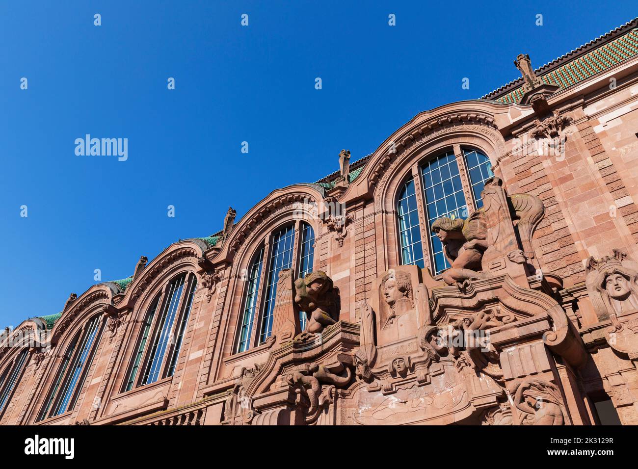 Germany, Baden-Wurttemberg, Mannheim, Exterior of Mannheimer ...