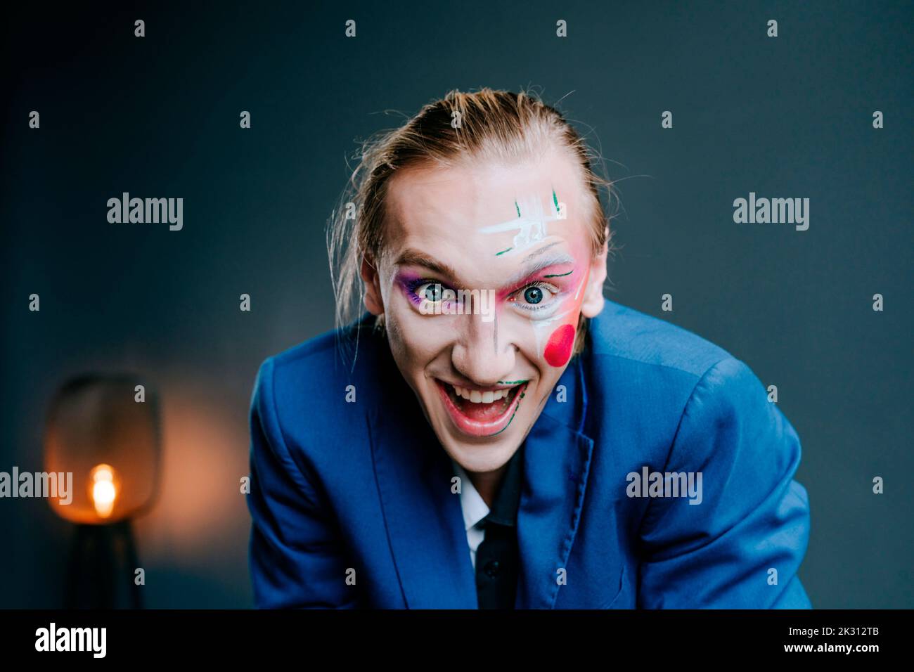 Clown with open mouth hi-res stock photography and images - Alamy