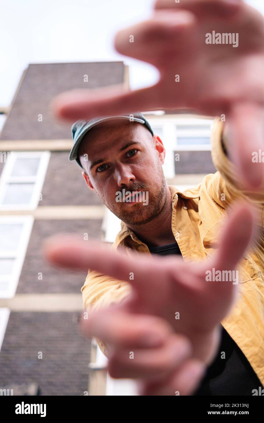 Exterior finger front hi-res stock photography and images - Alamy
