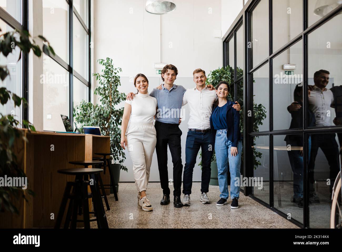 Group confident business colleagues hi-res stock photography and images ...