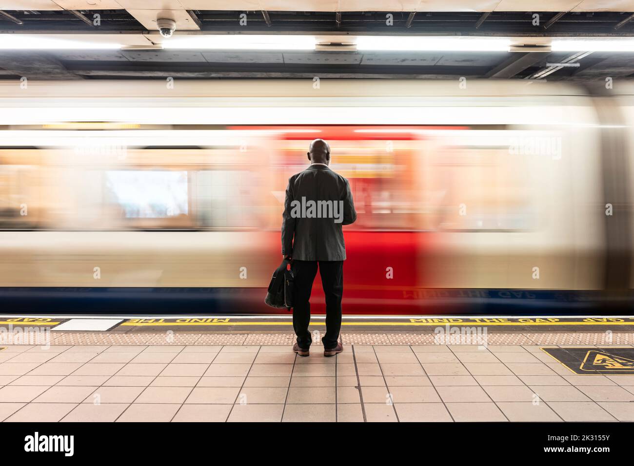 One person train passenger hi-res stock photography and images - Alamy