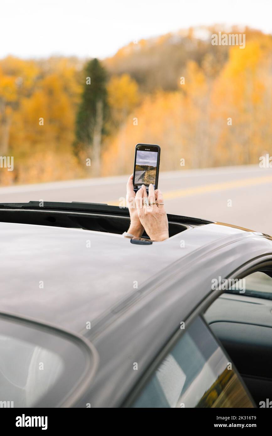 Sunroof car hi-res stock photography and images - Alamy