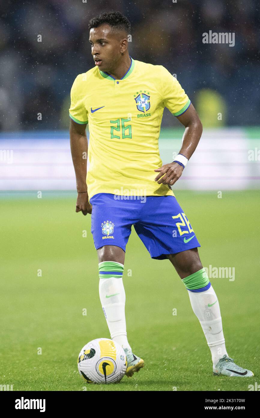 Le Havre, France. 24th Sep, 2022. Rodrygo Silva de Goes of Brazil in ...