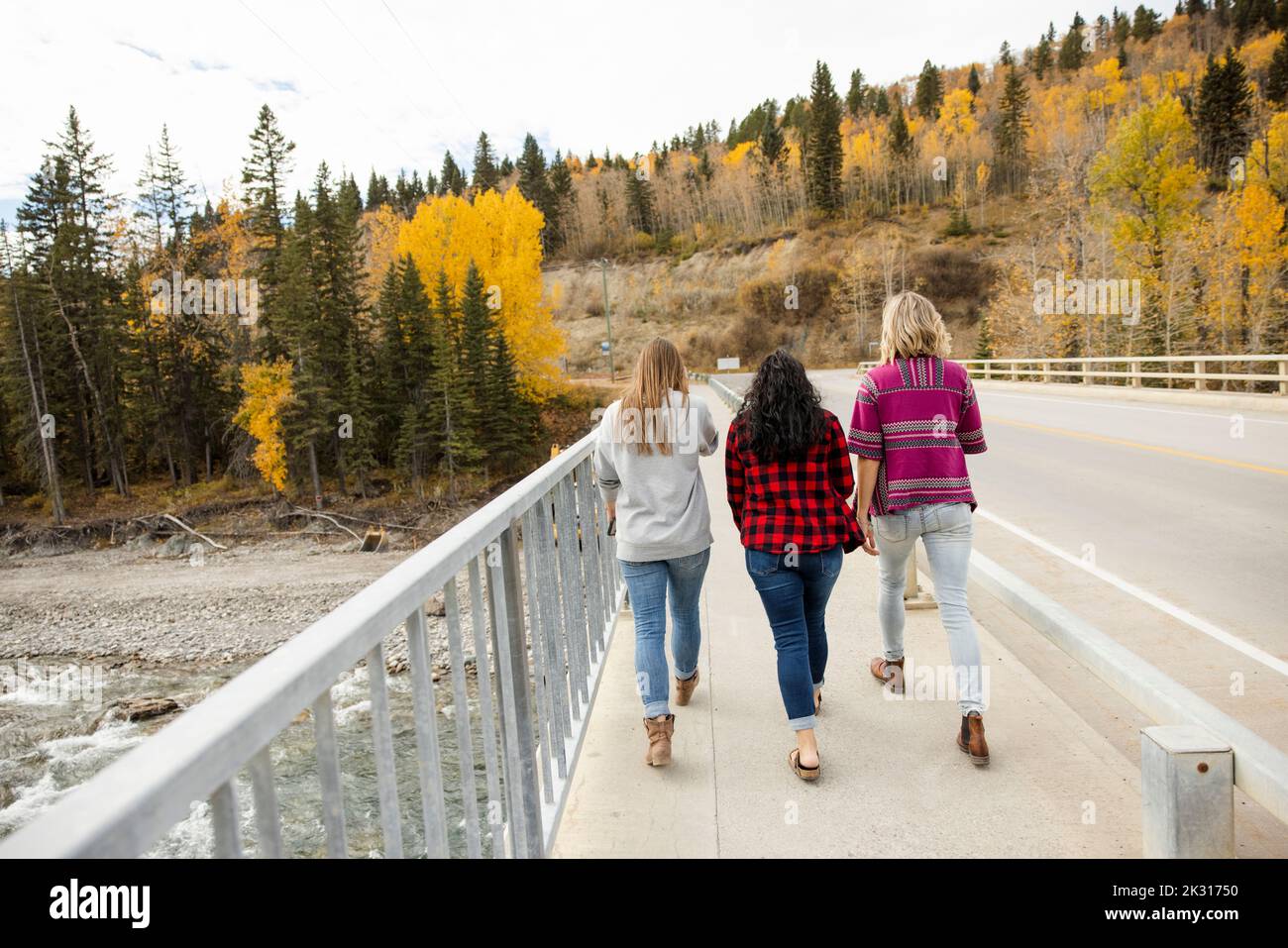 Walking over bridge hi-res stock photography and images - Alamy