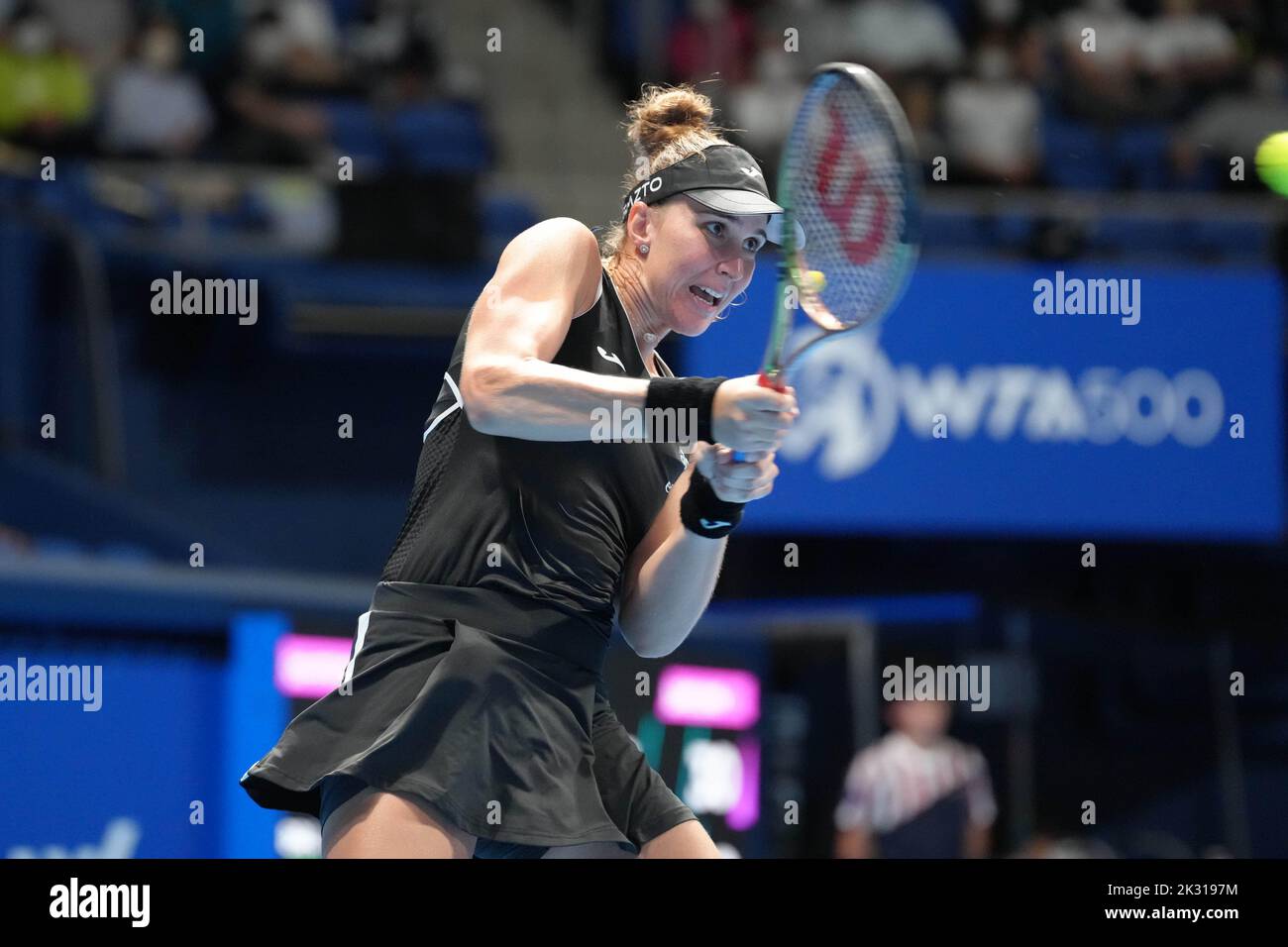 Ariake Coliseum during TORAY Pan Pacific Open Tennis Tournament 2022 ...