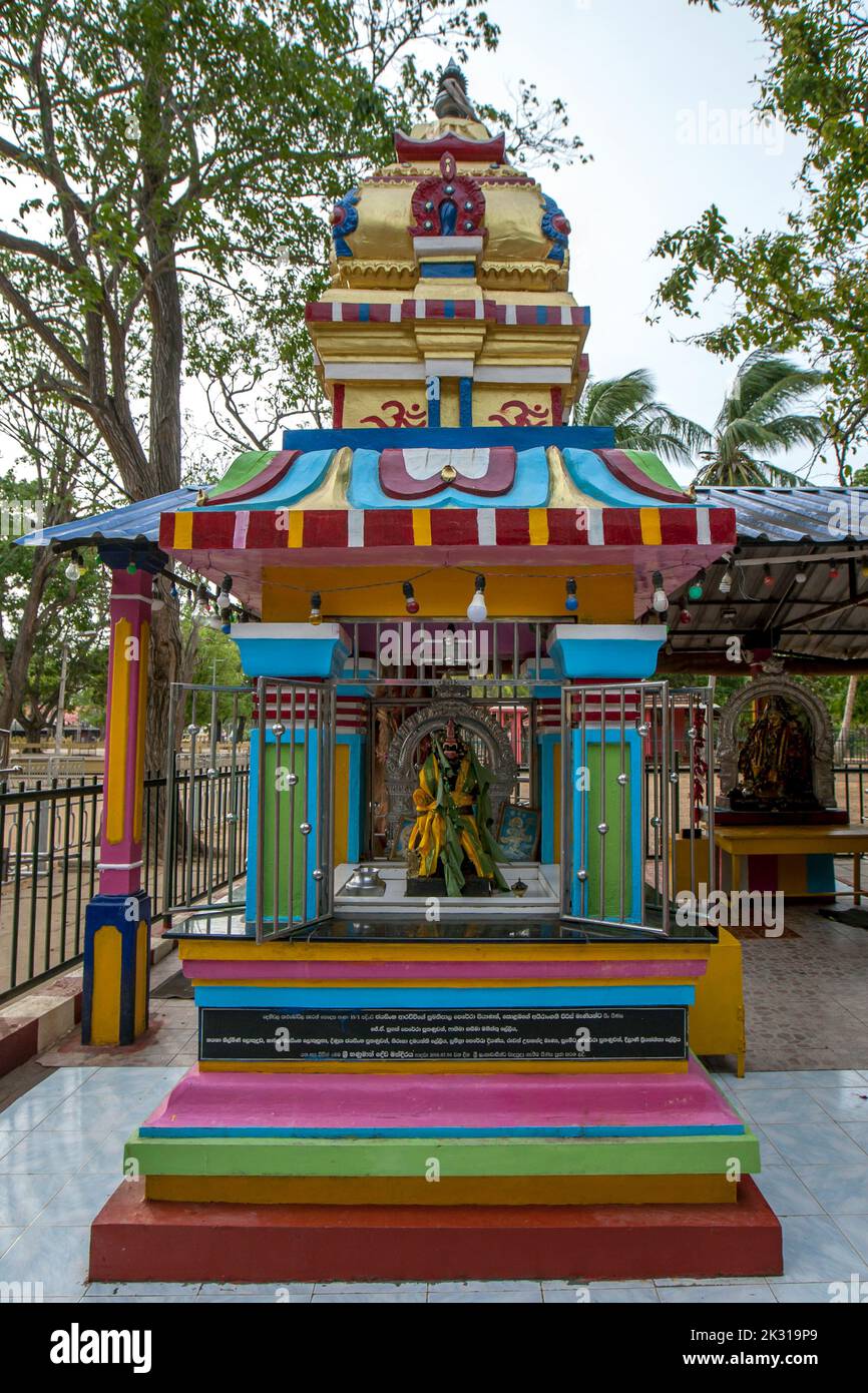 A section of the Mari Amman Kovil which is a Hindu Temple within the ...