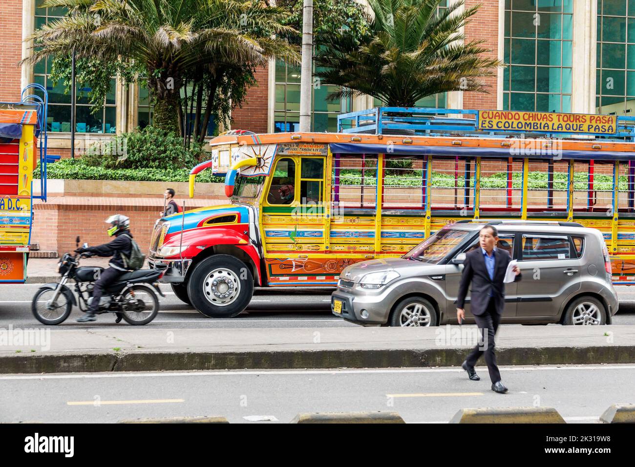 Bogota Colombia,Chapinero Norte Avenida Carrera 7,street road traffic ...