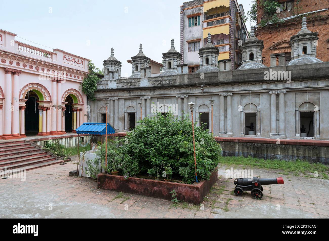 Howrah, West Bengal, India - 26th October 2020 : View of Shib Mandir ...