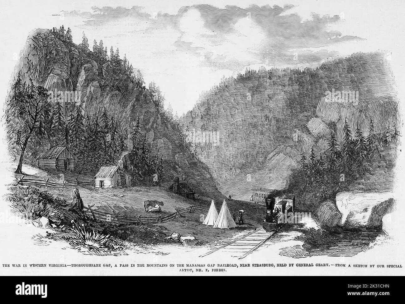 Manassas virginia railroad Black and White Stock Photos & Images - Alamy