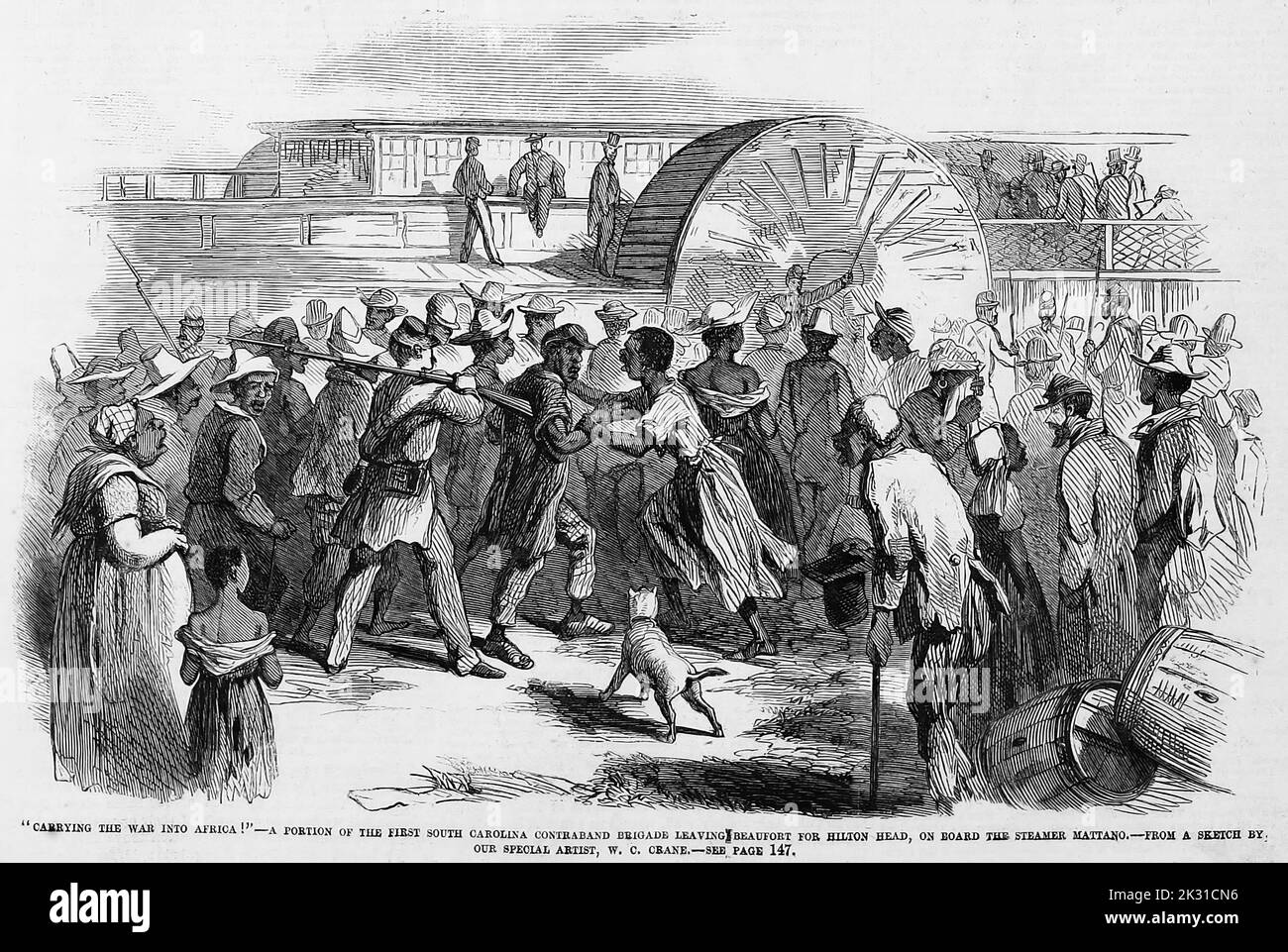 Carrying The War Into Africa A Portion Of The First South Carolina