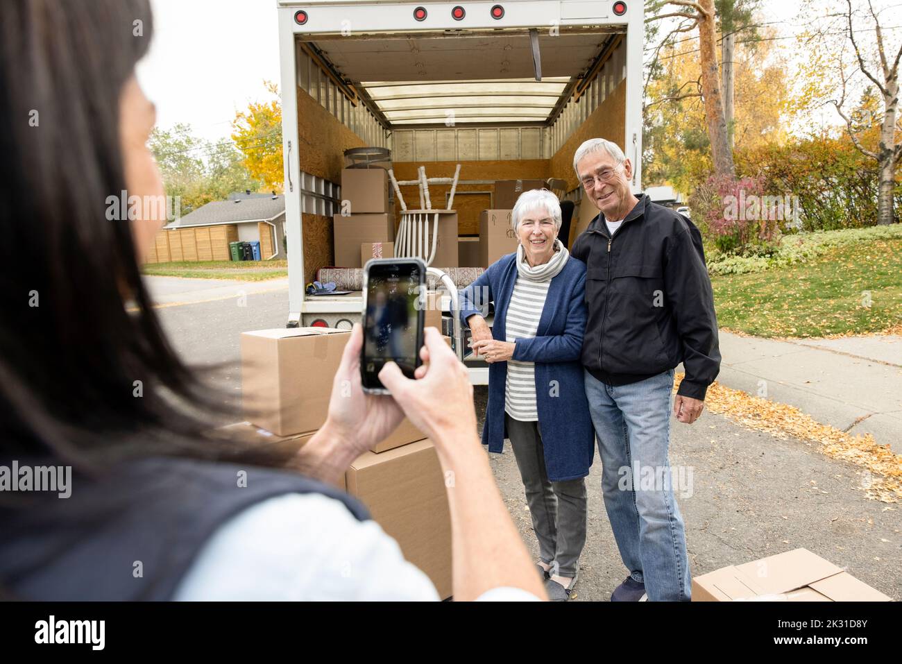 Woman parents hi-res stock photography and images - Alamy