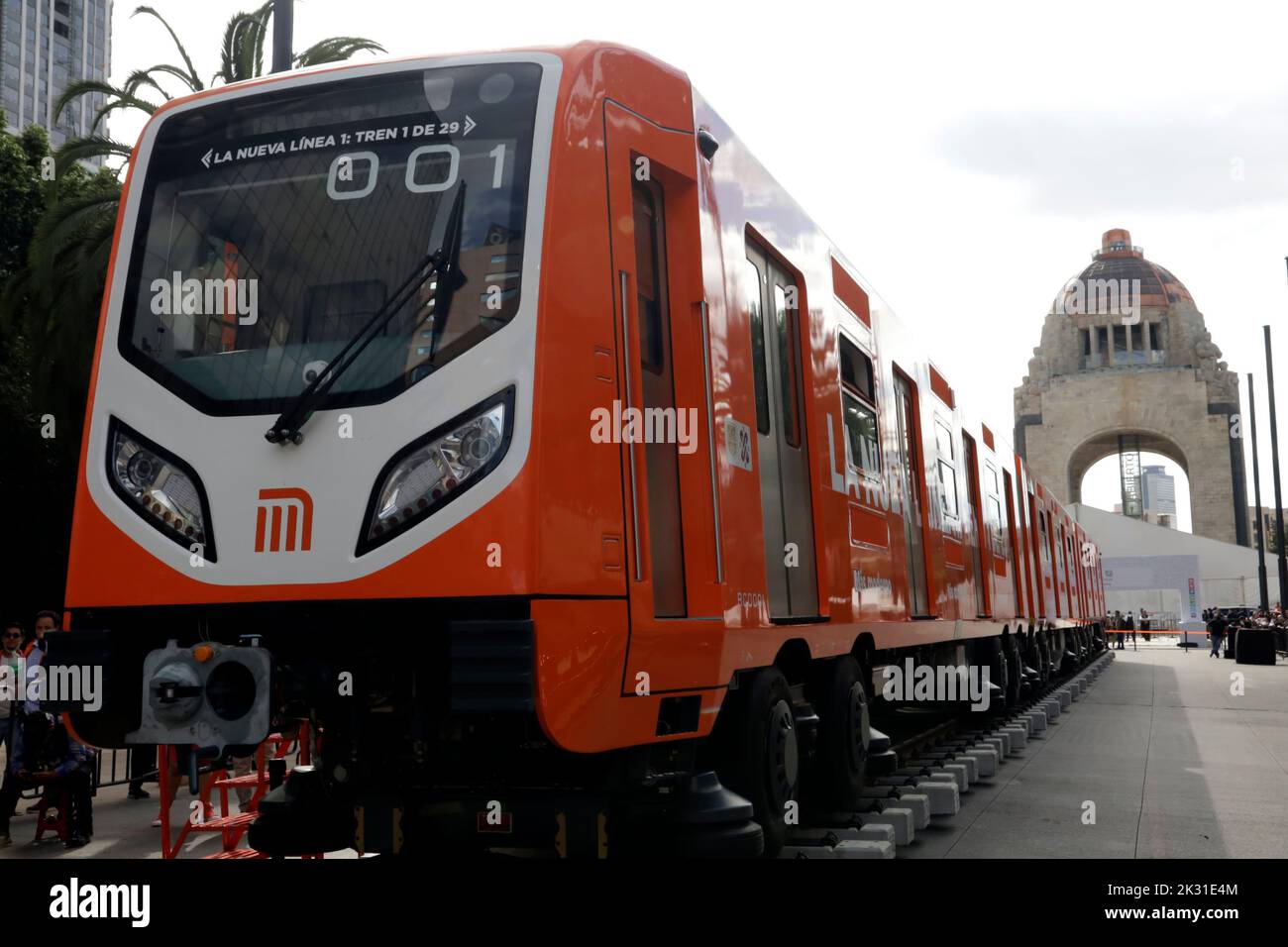 Mexico City, Mexico. 22nd Sep, 2022. The new convoy for the Metro ...