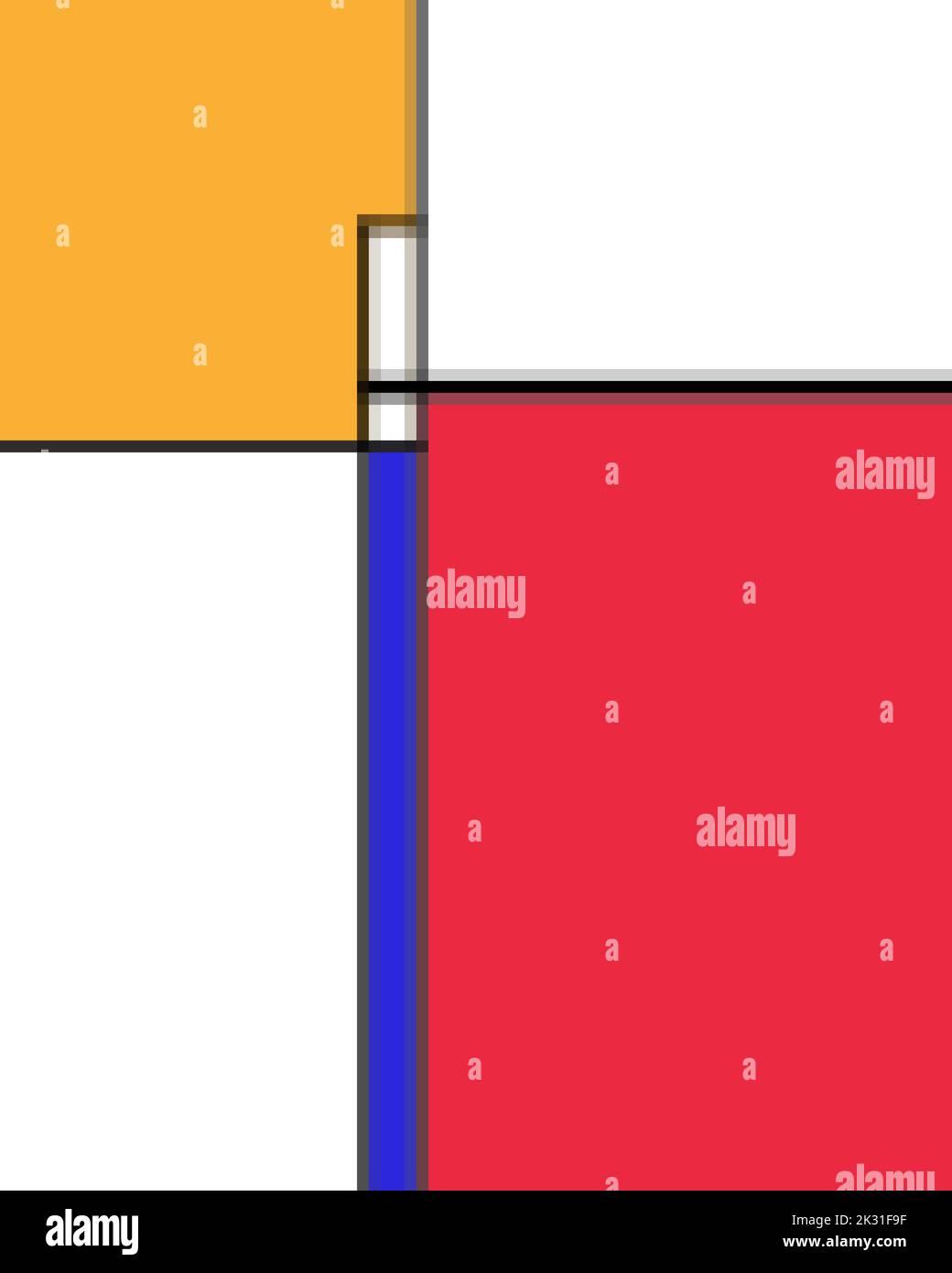 Abstract digital art in constructivism style Stock Vector Image & Art ...