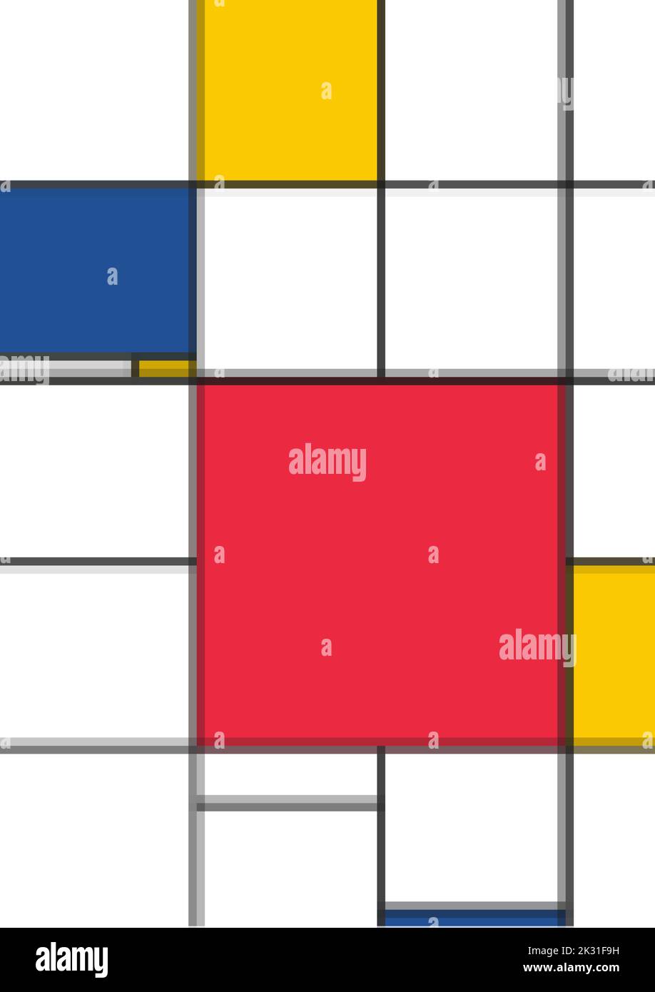 Retro Pattern Bauhaus Digital Art Constructivism Stock Vector Image And Art Alamy