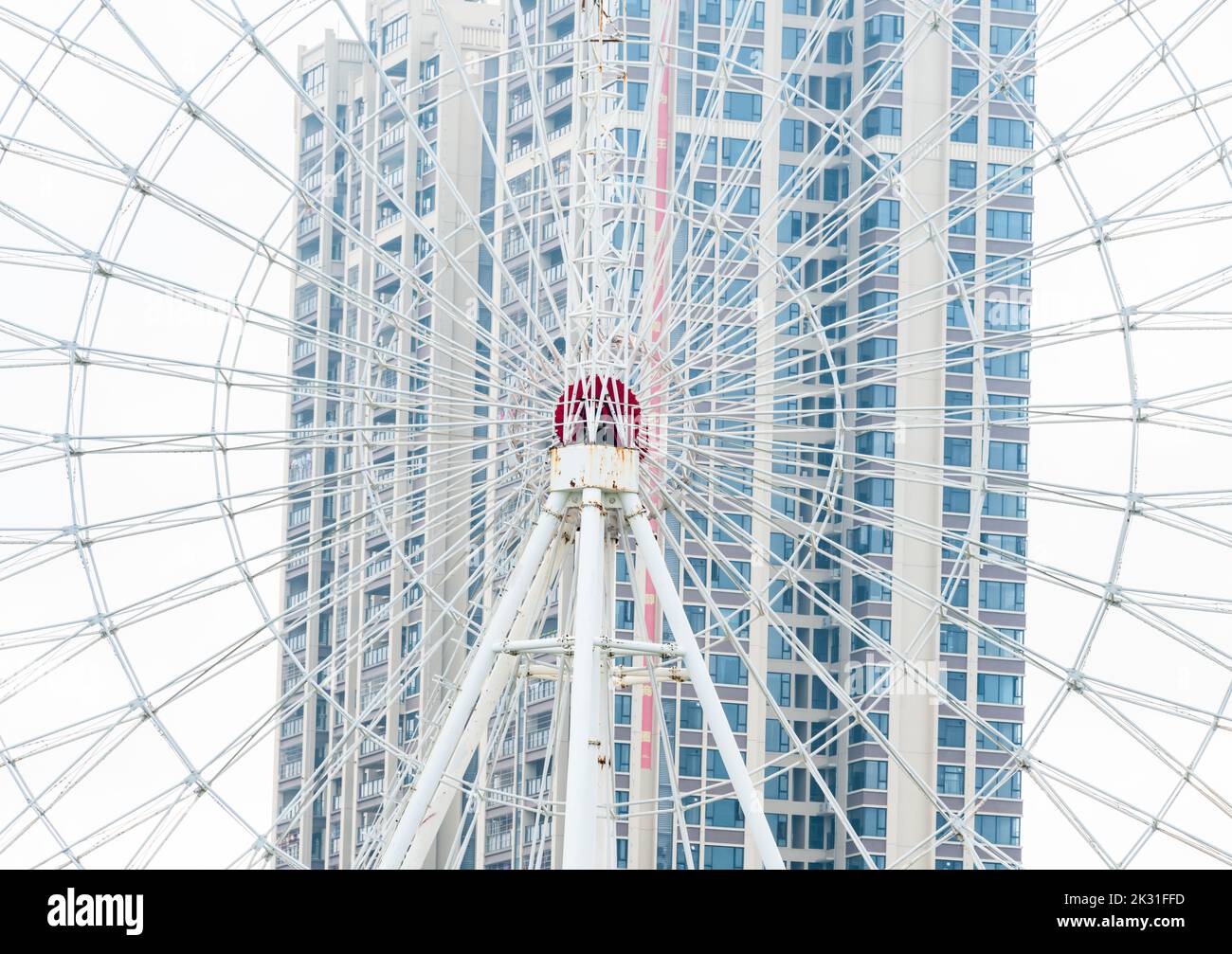 Ferris wheel at Zhanjiang Waterfront Park, China Stock Photo - Alamy