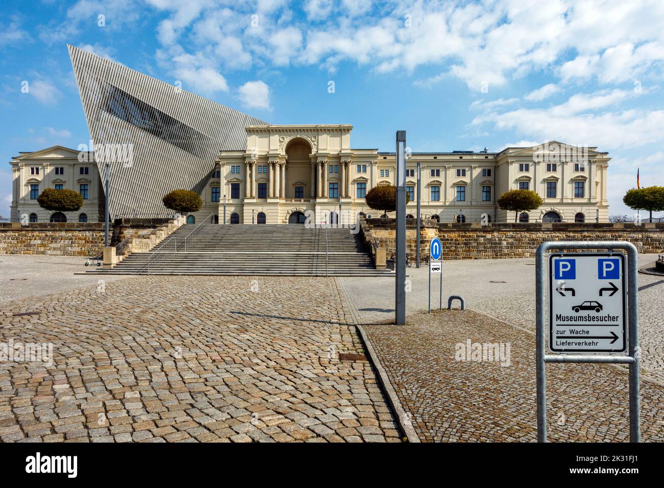 Military History Museum of the Bundeswehr in Dresden Stock Photo - Alamy