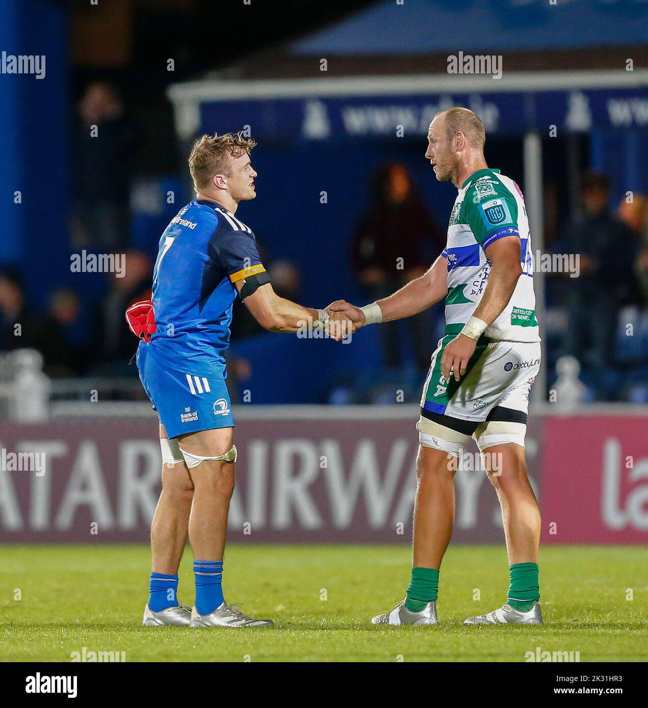 RDS Arena, Ballsbridge, Dublin, Ireland. 23rd Sep, 2022. United Rugby ...