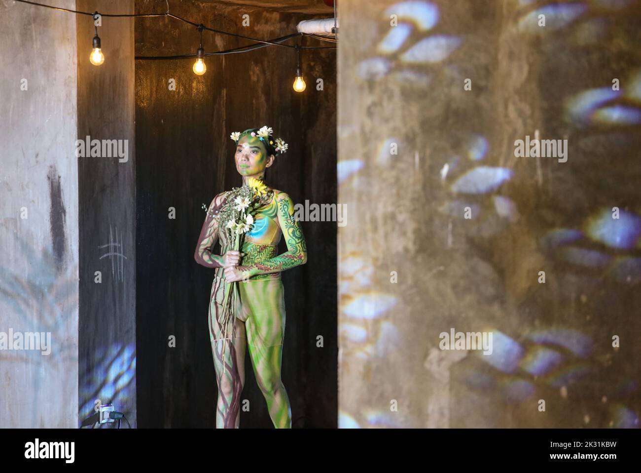 September 23, 2022, Quezon City, Philippines: A model wearing a mother ...