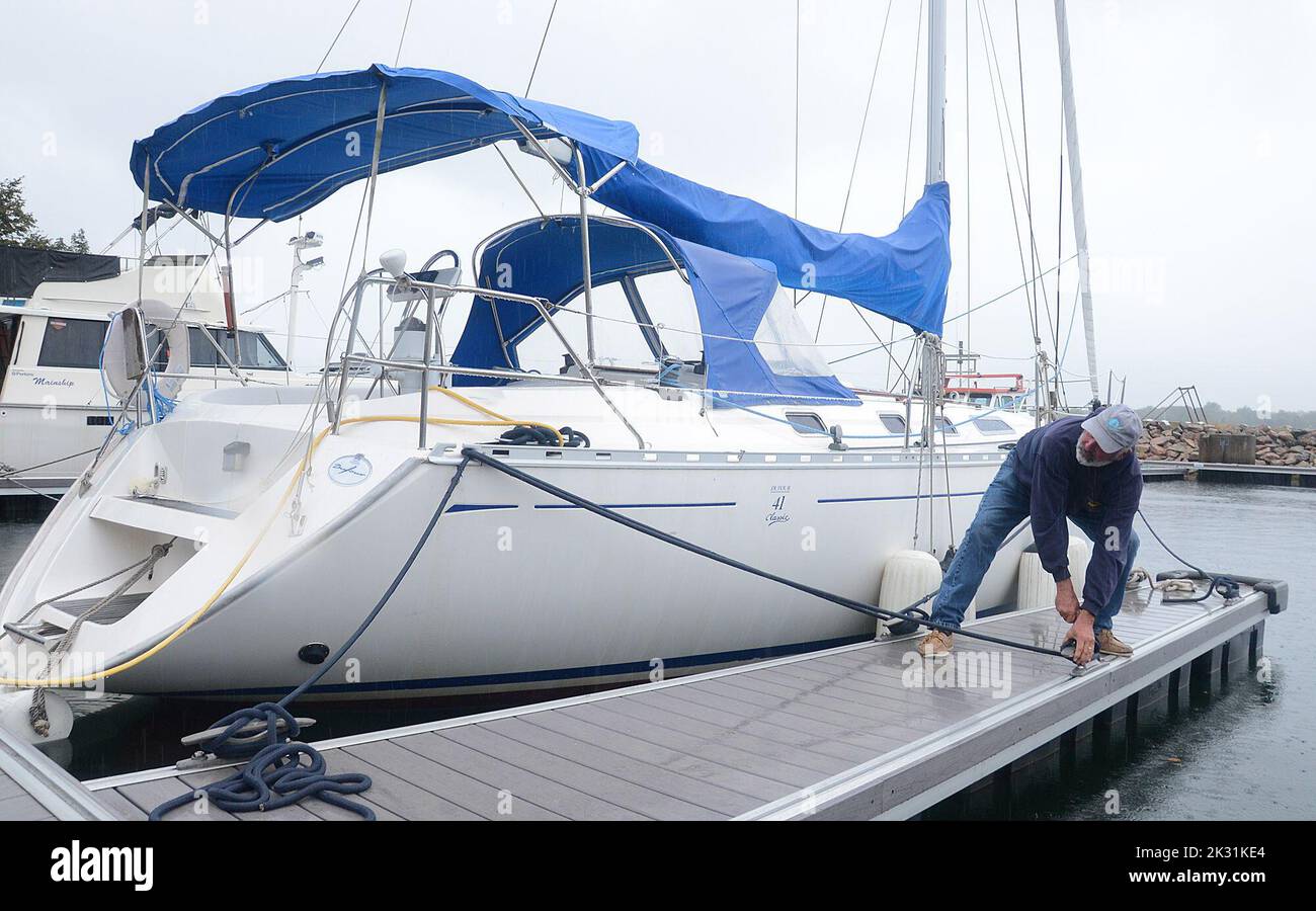 September 23, 2022, Sydney, Nova Scotia, Canada: RICK ELLERBROOK double ...