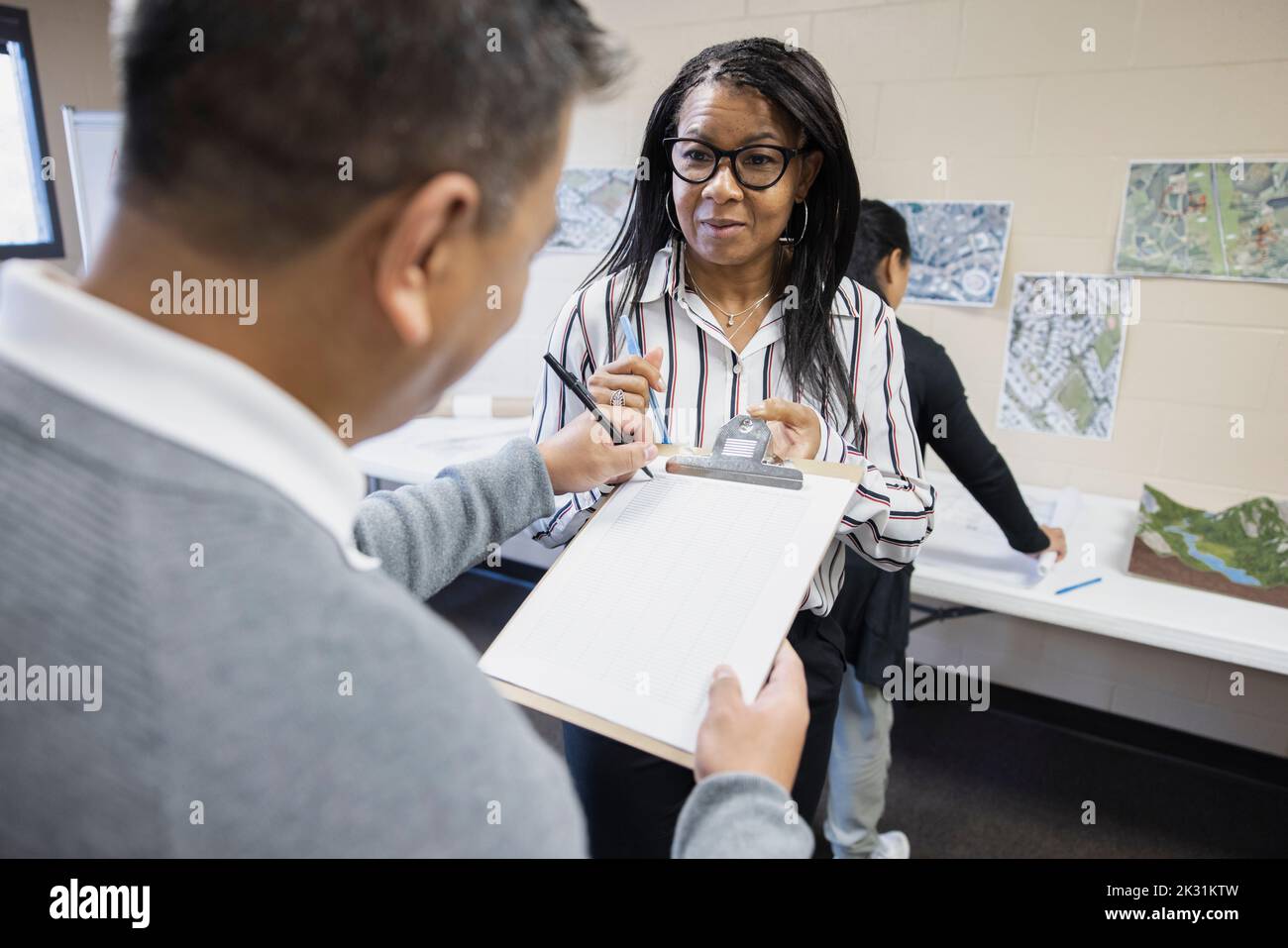 People Signing Petition