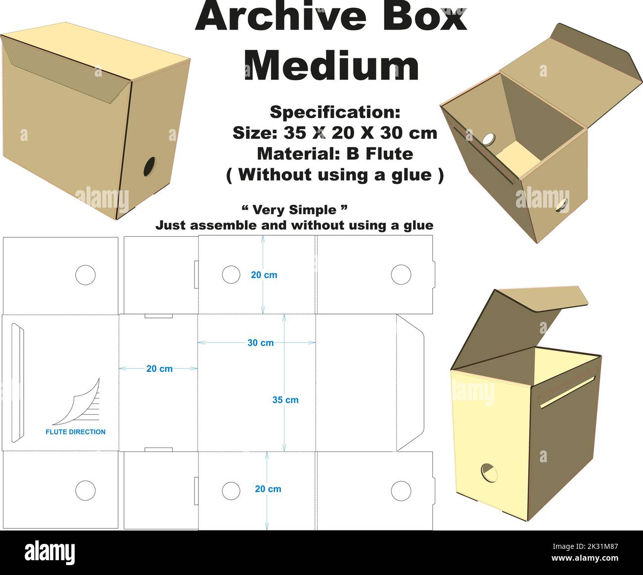 very attractive file box, and very sturdy. using environmentally ...