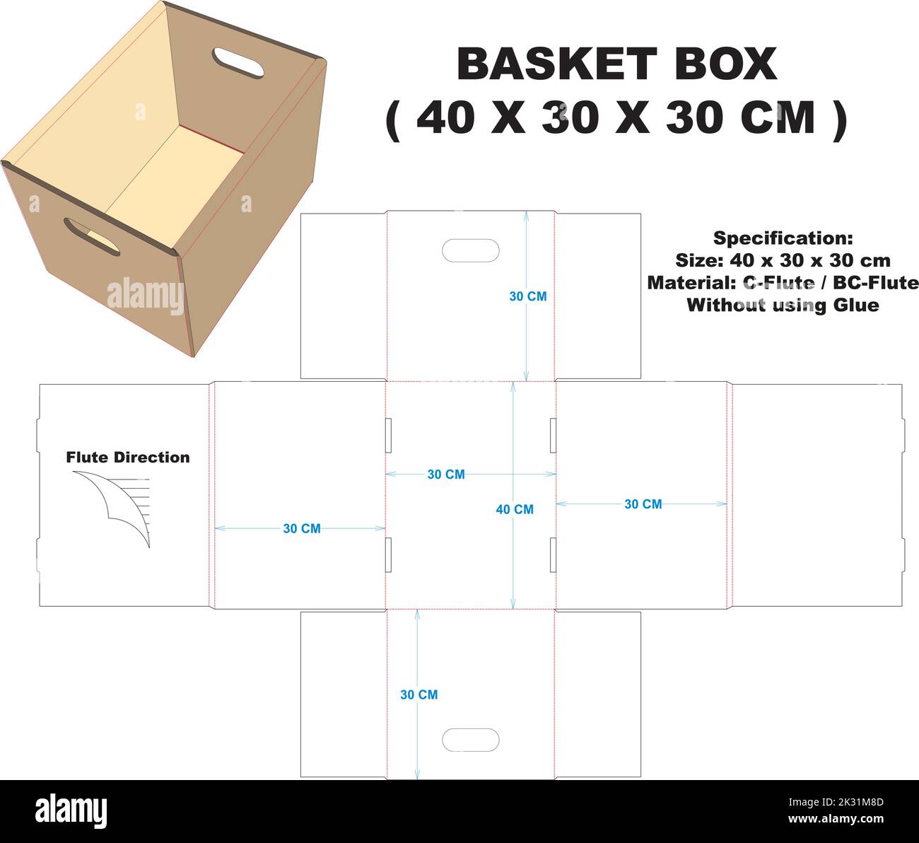 Boxes cardboard cutout Stock Vector Images - Alamy