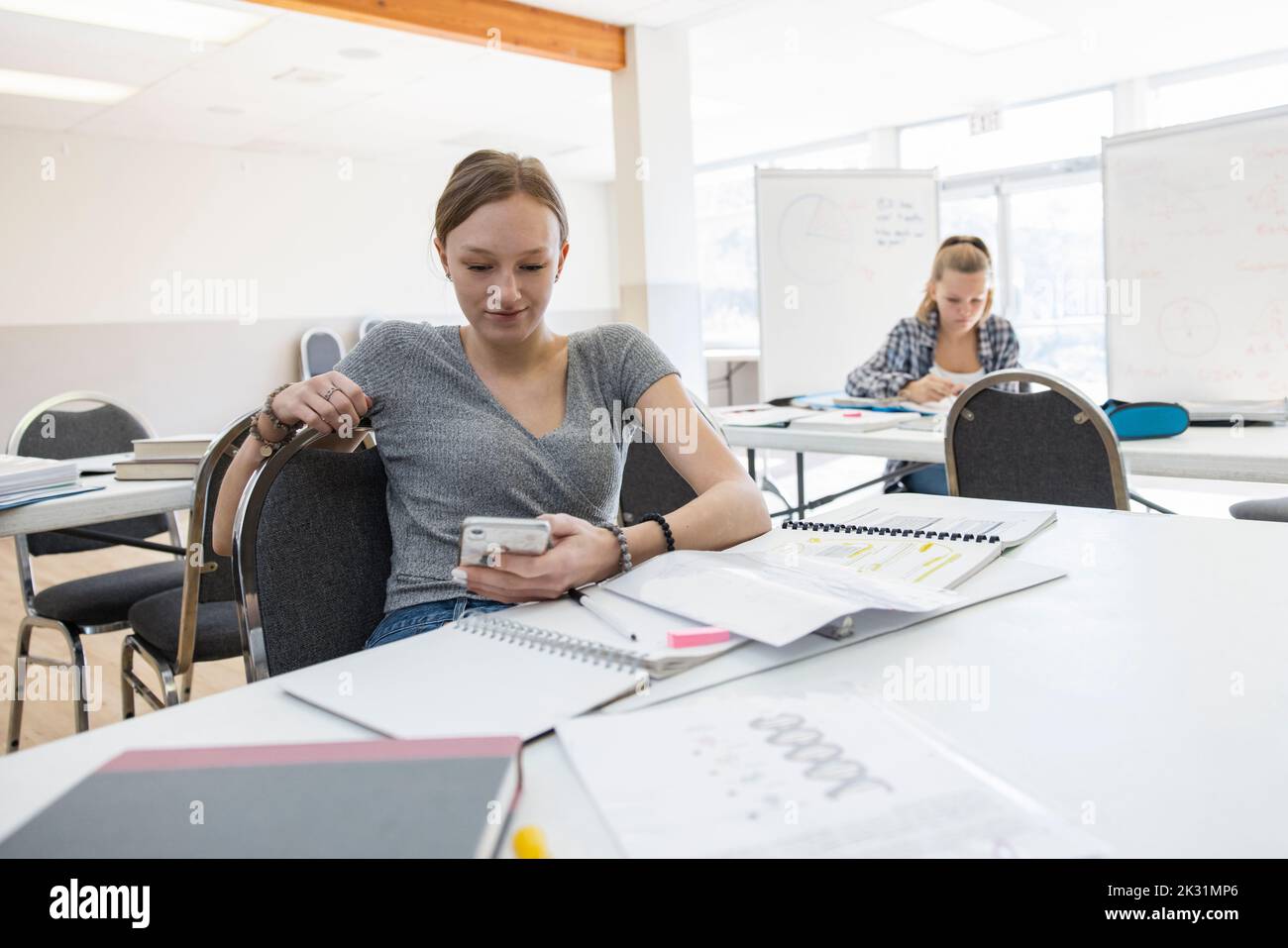Teenage study hi-res stock photography and images - Alamy