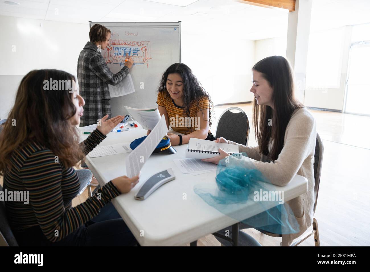 Drama school students hi-res stock photography and images - Alamy