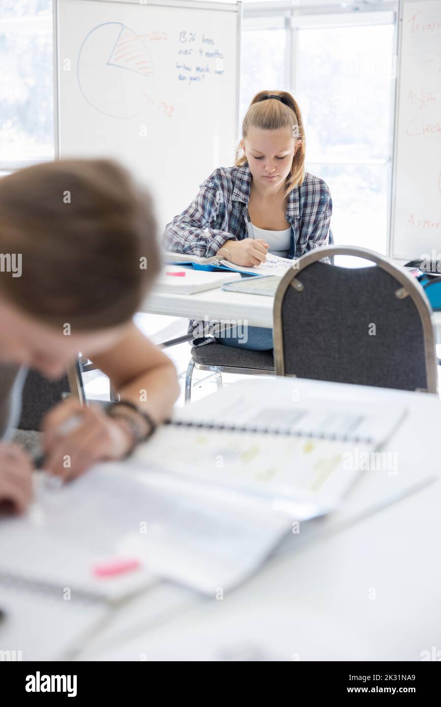 Pre school student classroom hi-res stock photography and images - Alamy