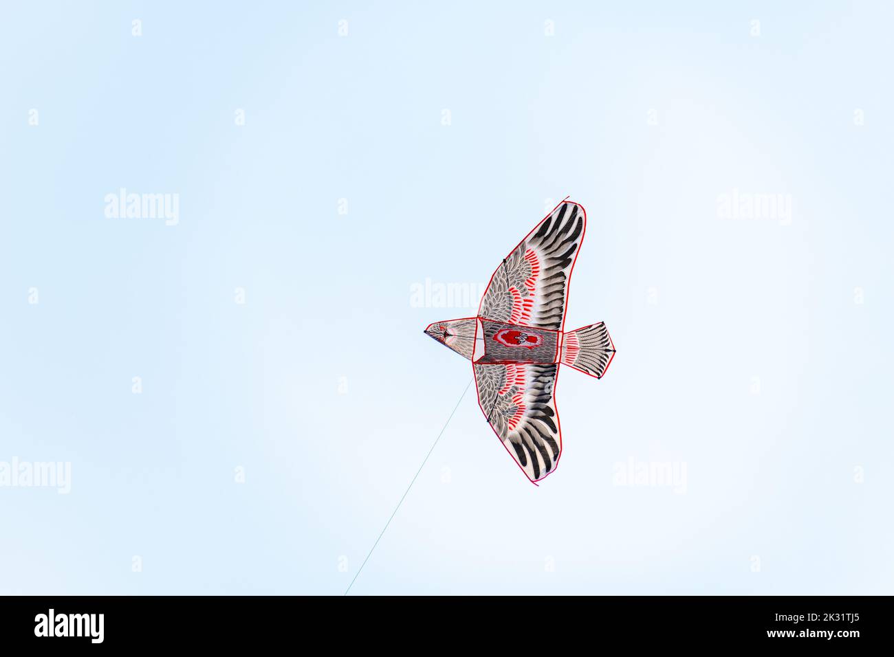 A kite flying in the sky Stock Photo - Alamy