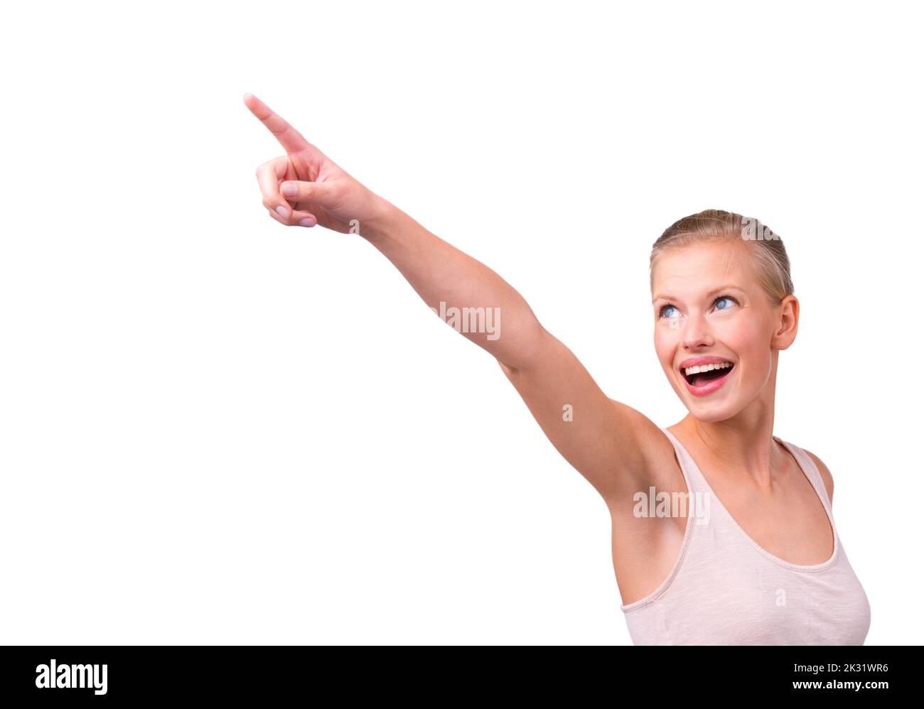 Petite young woman Cut Out Stock Images & Pictures - Alamy