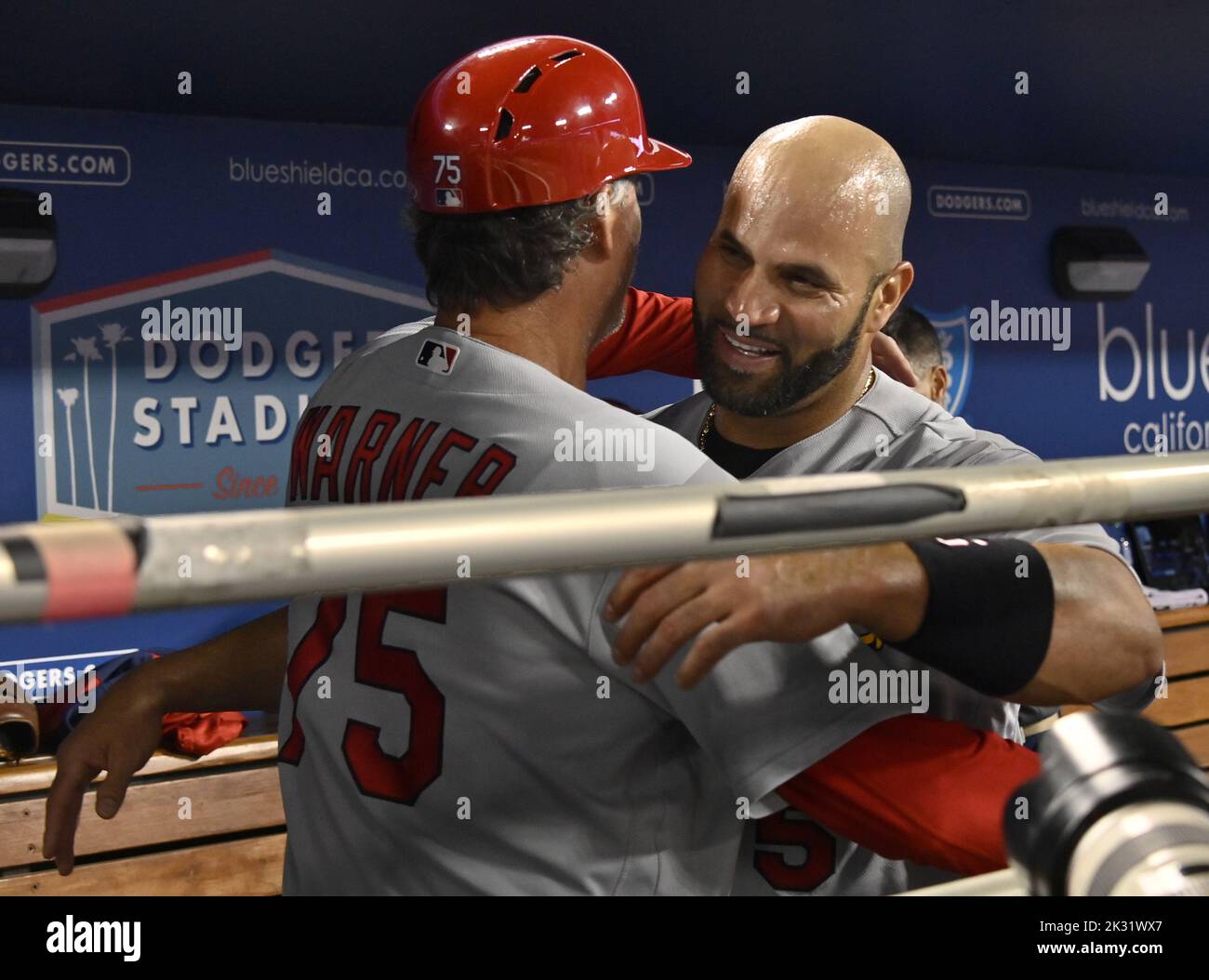 Los Angeles, United States. 23rd Sep, 2022. St. Louis Cardinals slugger ...