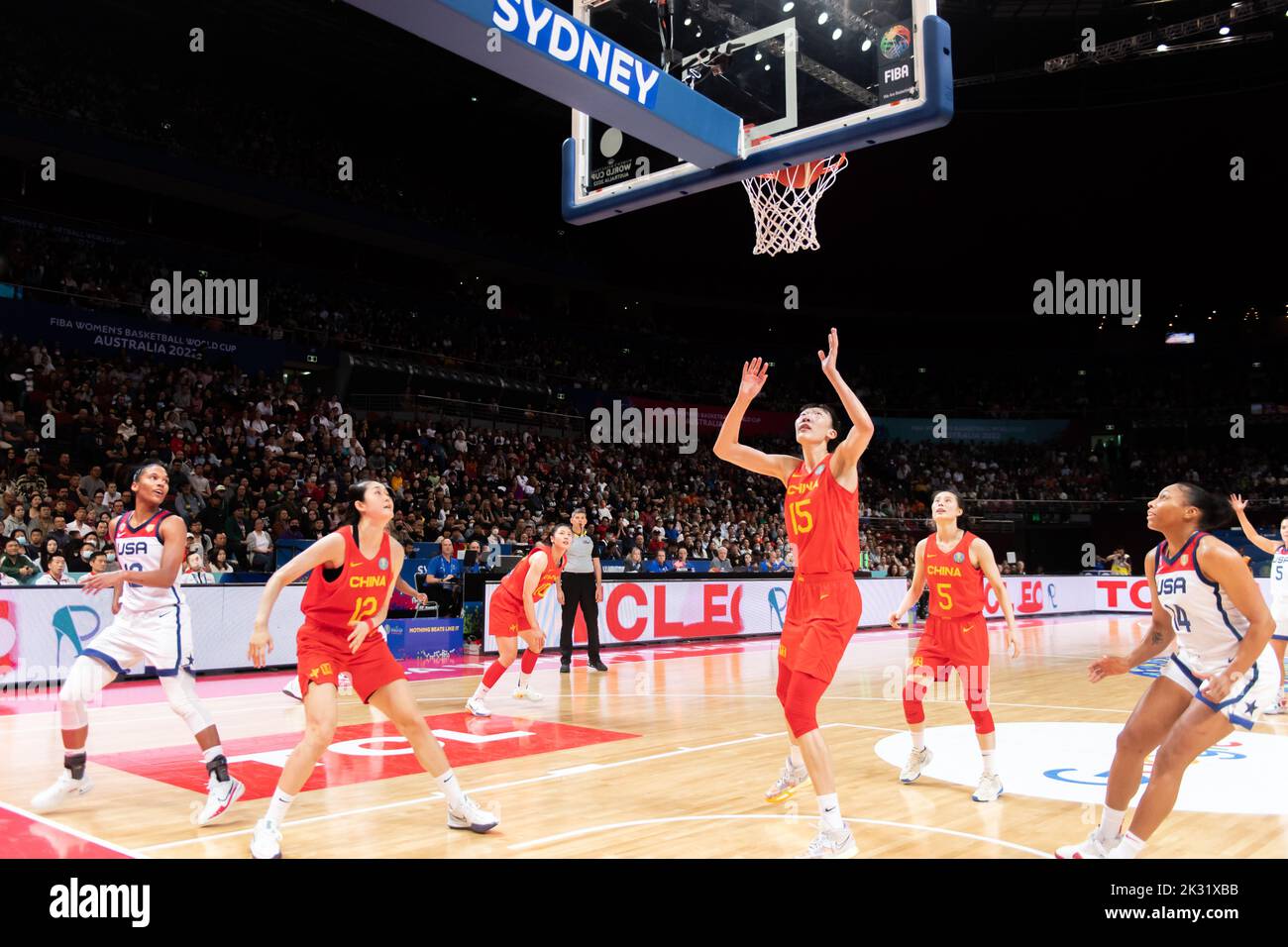 Sydney, Australia. 24th Sep, 2022. Xu Han of China in action during the ...
