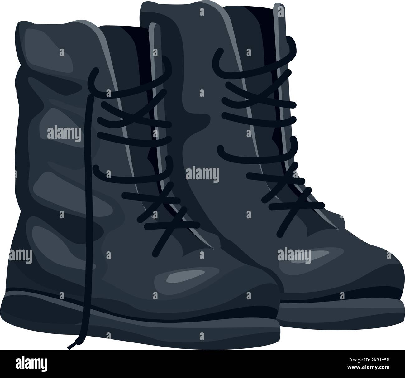 Soldier shoes Stock Vector Images - Alamy