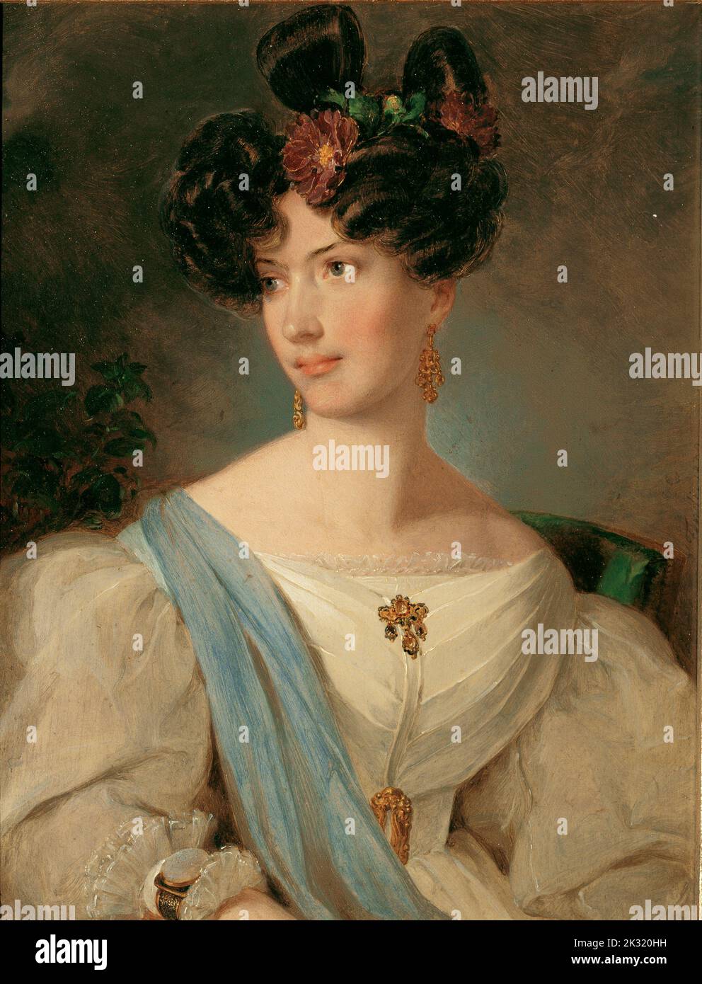 Peter Fendi: Damenportrait, 1830 portrait of a lady Stock Photo - Alamy