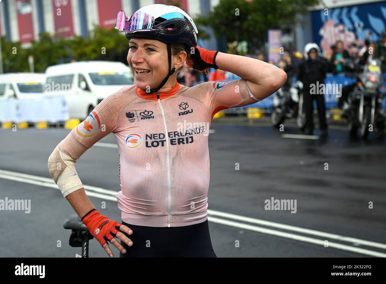 Wollongong, Australia. 24th Sep, 2022. Dutch Annemiek Van Vleuten ...