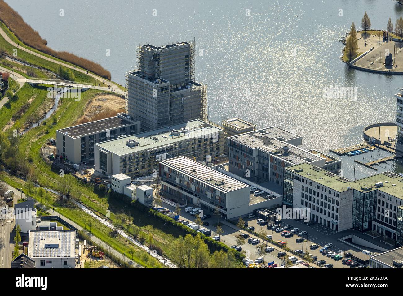 Senior residence high rise building h12 at phoenix see hi-res stock ...