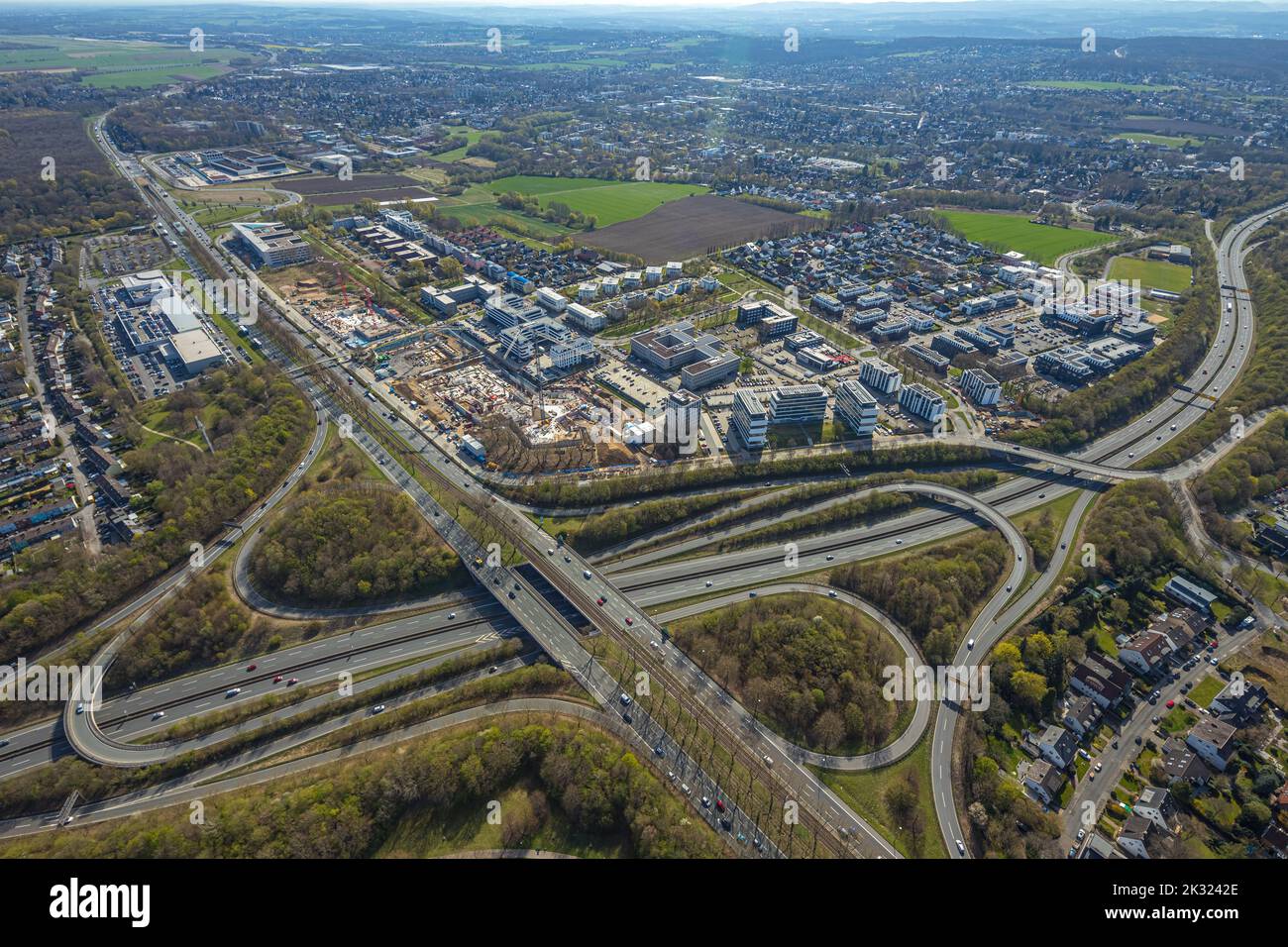 Intersection of federal road b236 and federal road b1 hi-res stock ...