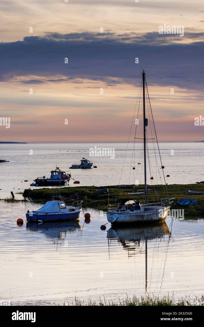 Calm evening down on the pill Stock Photo - Alamy