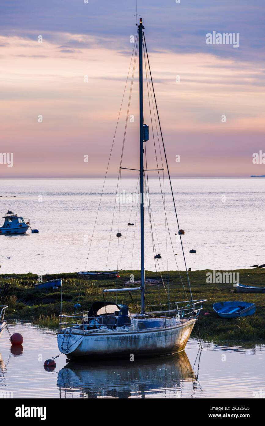 Calm evening down on the pill Stock Photo - Alamy