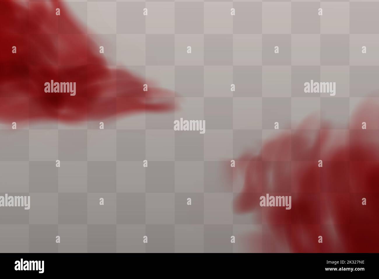 Purple poisonous gas, dust and smoke effect.Realistic scary mystical ...