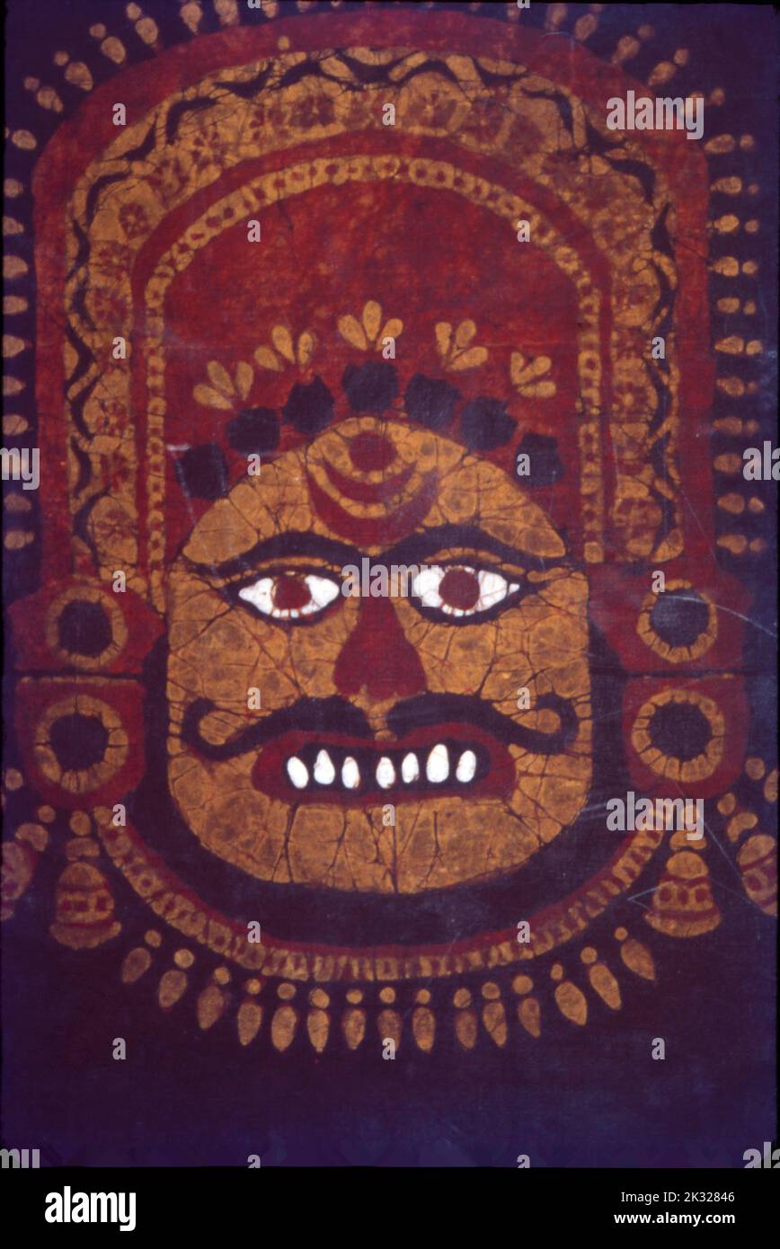 Batik Printing, Textile Technique that uses Wax & Dye Stock Photo - Alamy