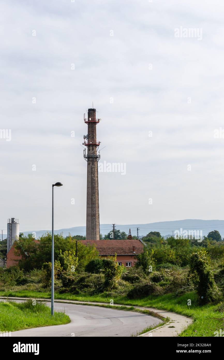 Vintage brick factory hi-res stock photography and images - Alamy