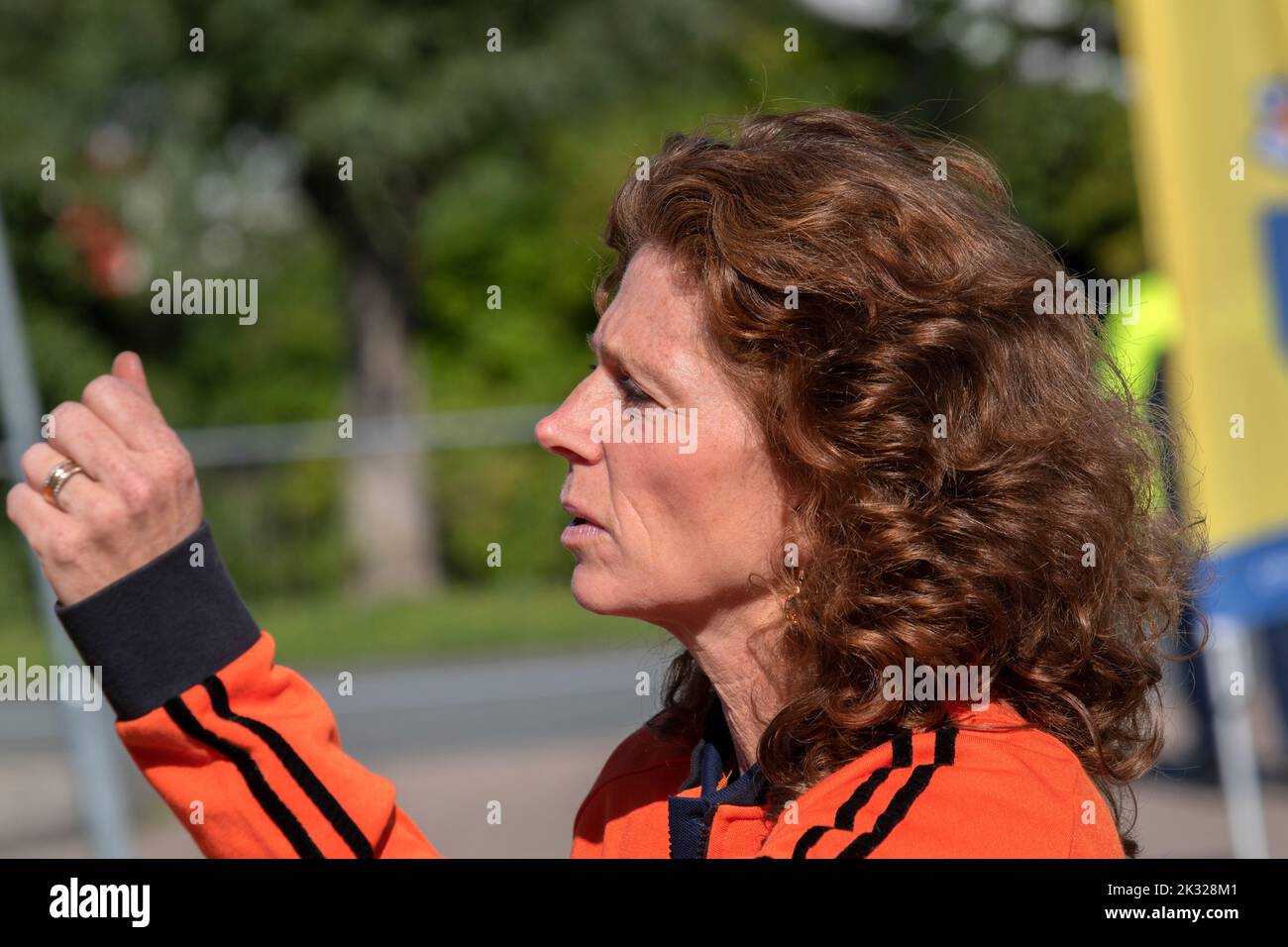 Close Up Barbara Barend At Amsterdam The Netherlands 21-9-2022 Stock ...