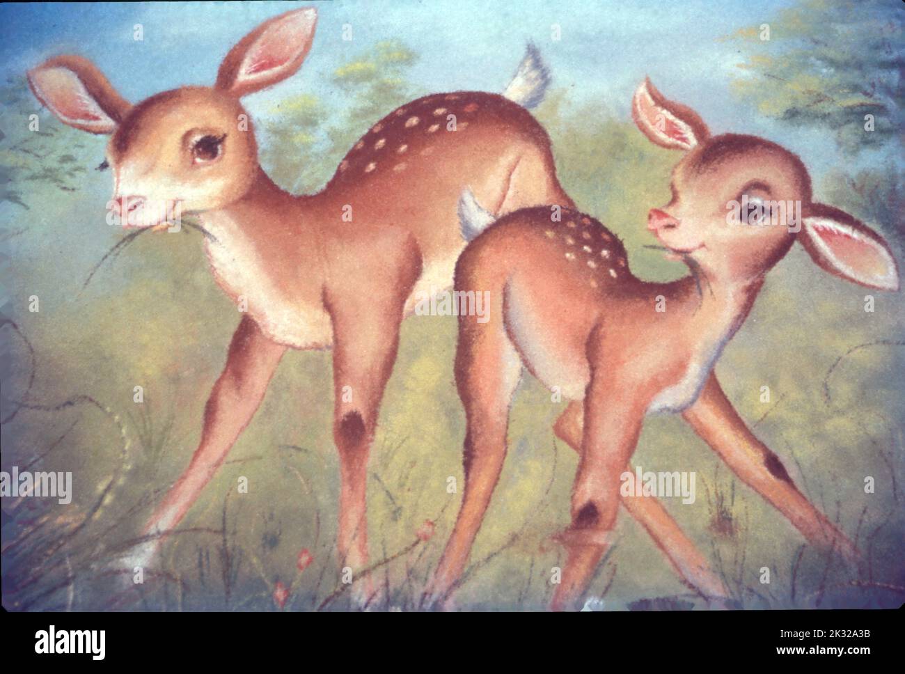 Rangoli, Painting with Chowk Powder, Deers, Fawn Stock Photo - Alamy