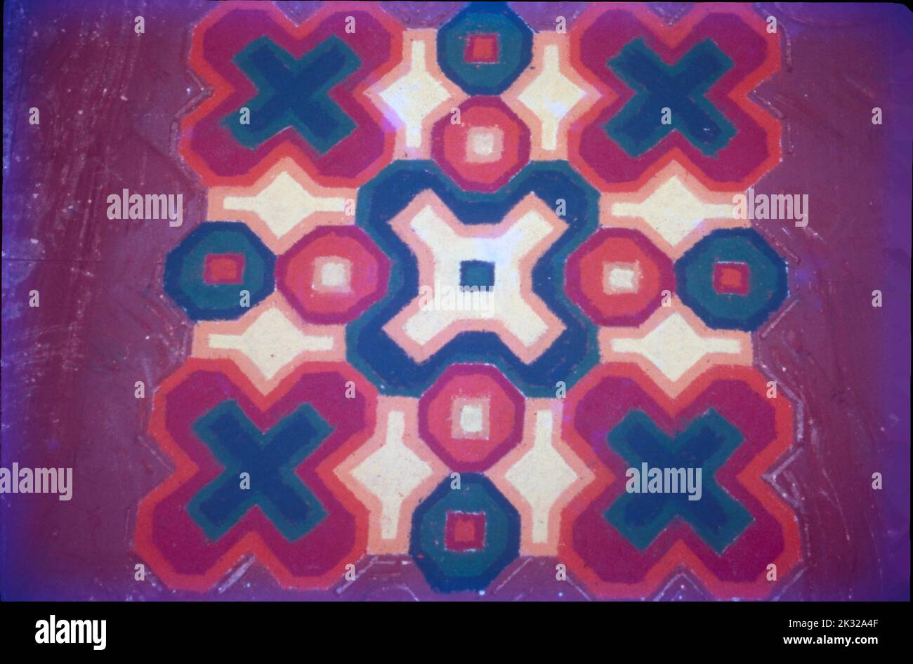 Rangoli, Painting with Chowk Powder, Graphic Design Stock Photo - Alamy