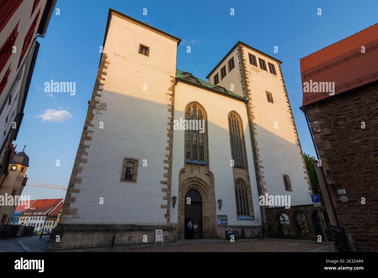 Freiberg: Cathedral in , Sachsen, Saxony, Germany Stock Photo - Alamy