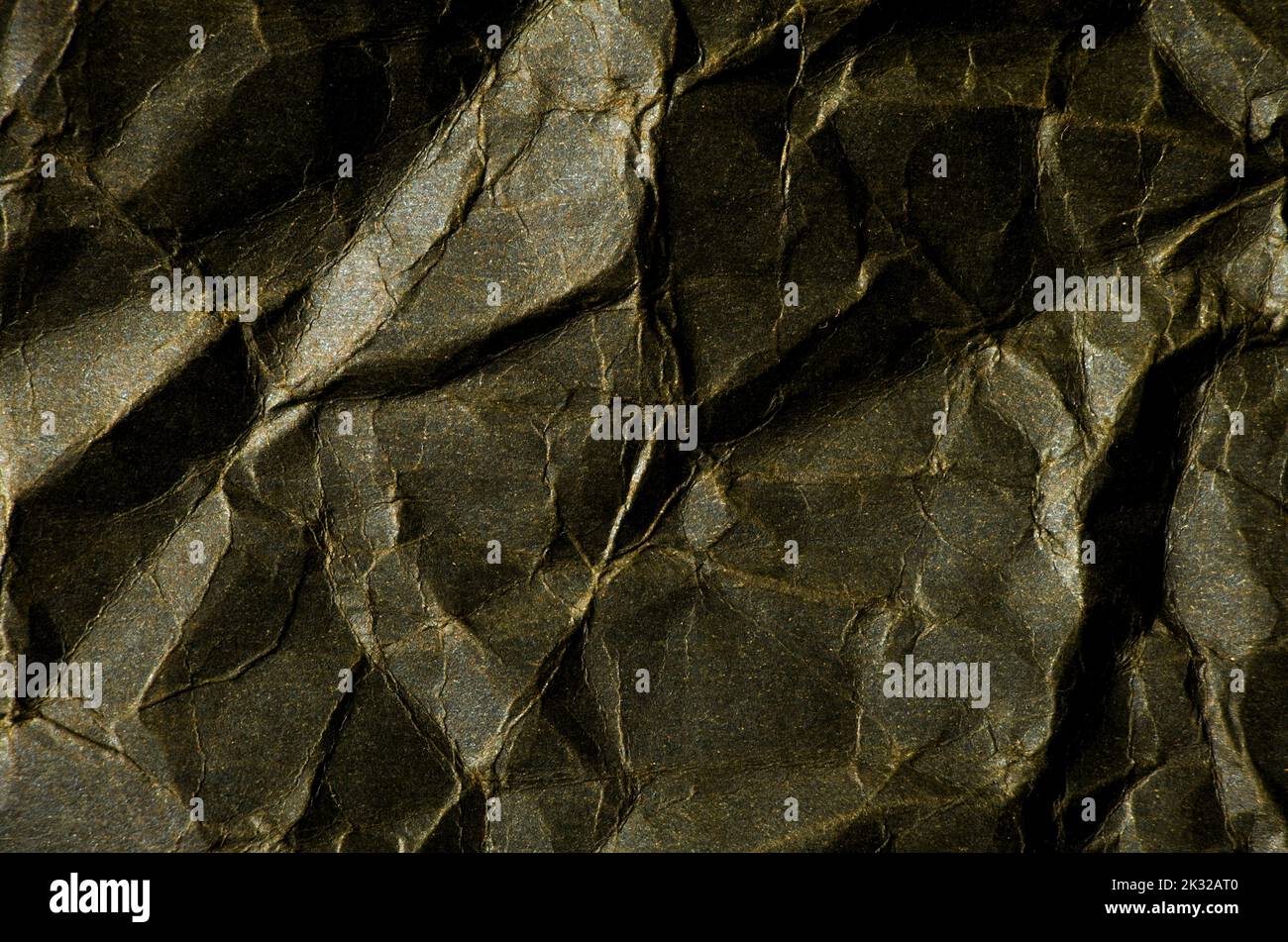 Creative background with scattered overlay of crumpled papers Stock ...