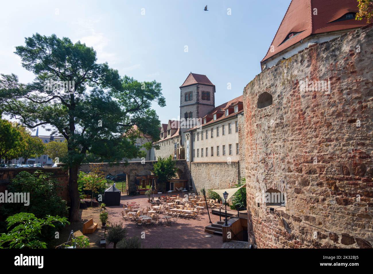 Halle (Saale): art museum Kunstmuseum Moritzburg Castle in , Sachsen ...